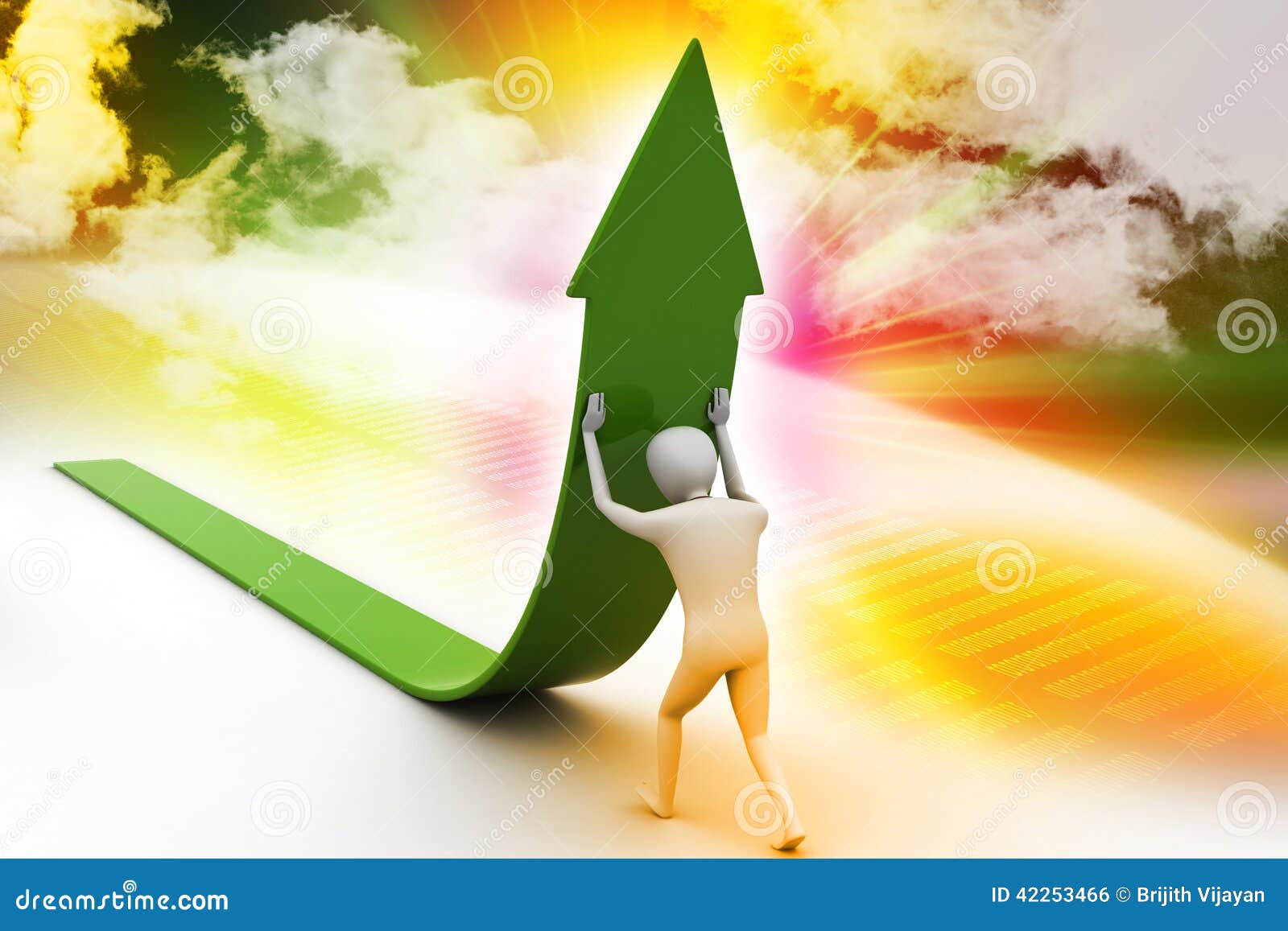 Sales Growth Puzzle Pieces Vision Strategy Tools Execution Stock ...