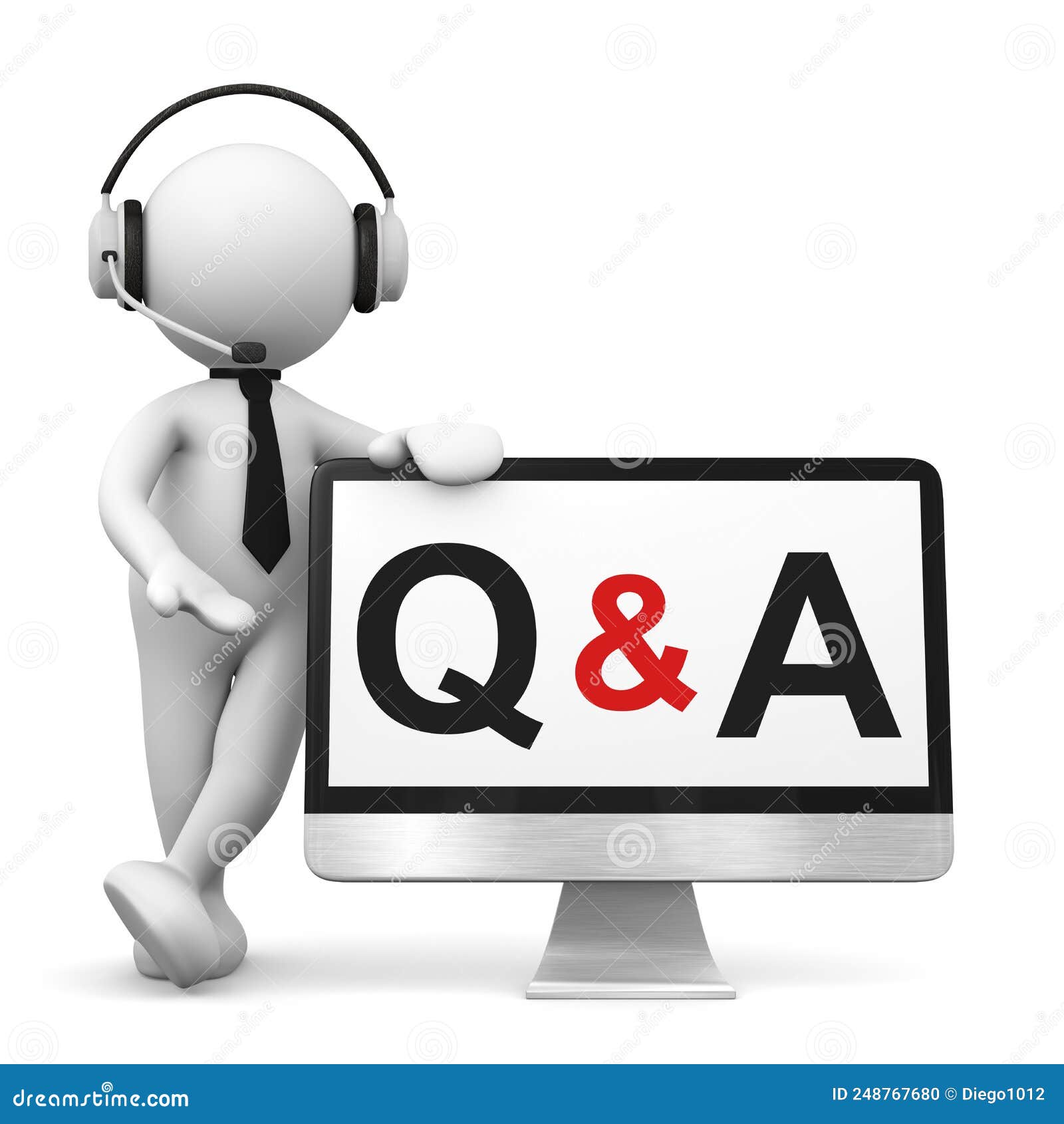 3d Man Customer Support Internet Site Stock Illustration - Illustration ... 3d Man Customer Support Internet Site Stock Illustration - Illustration ...