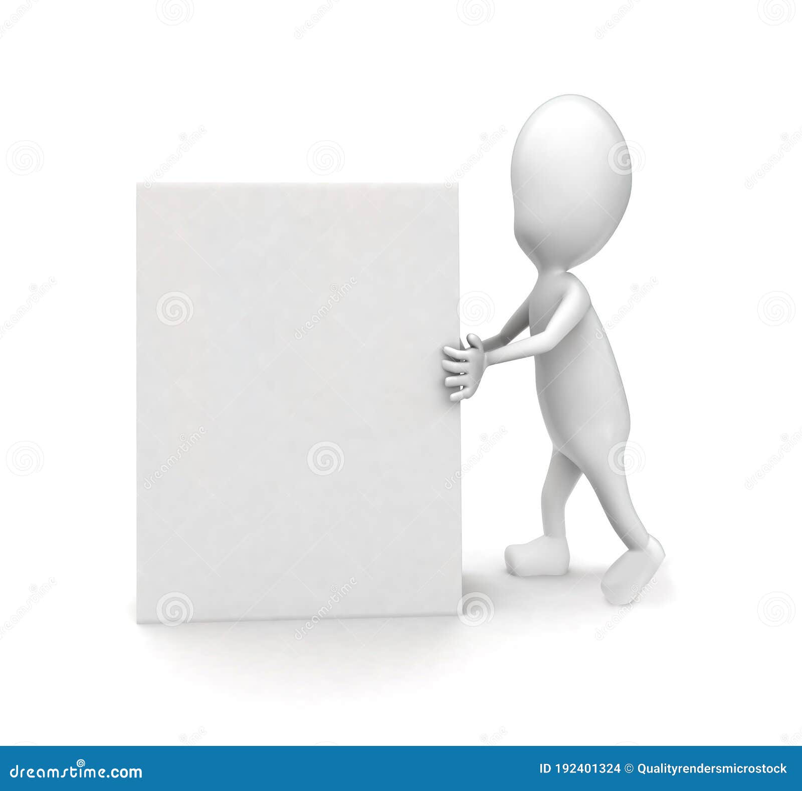 Clipart Of Man Moving 3d