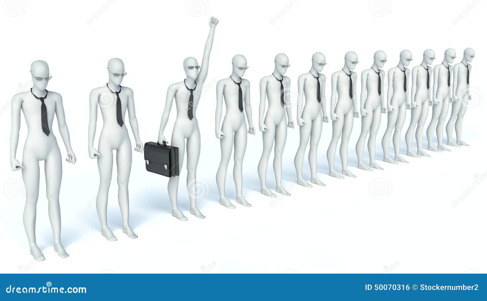 3d Man, Person and Success. Concept of Idea Stock Illustration ...