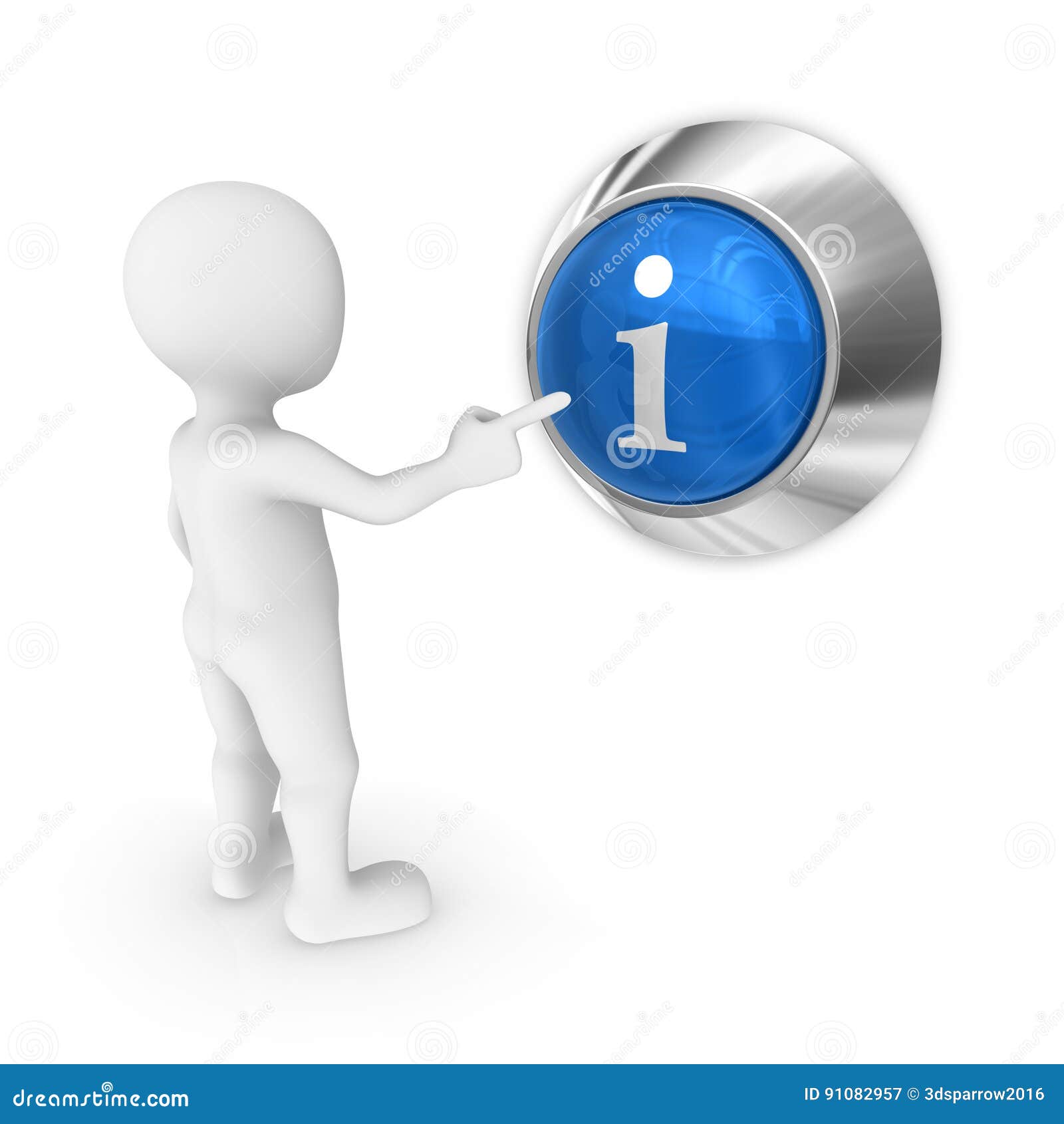 Info Button. Cursor Pointing At Infromation Symbol Cartoon Vector ...
