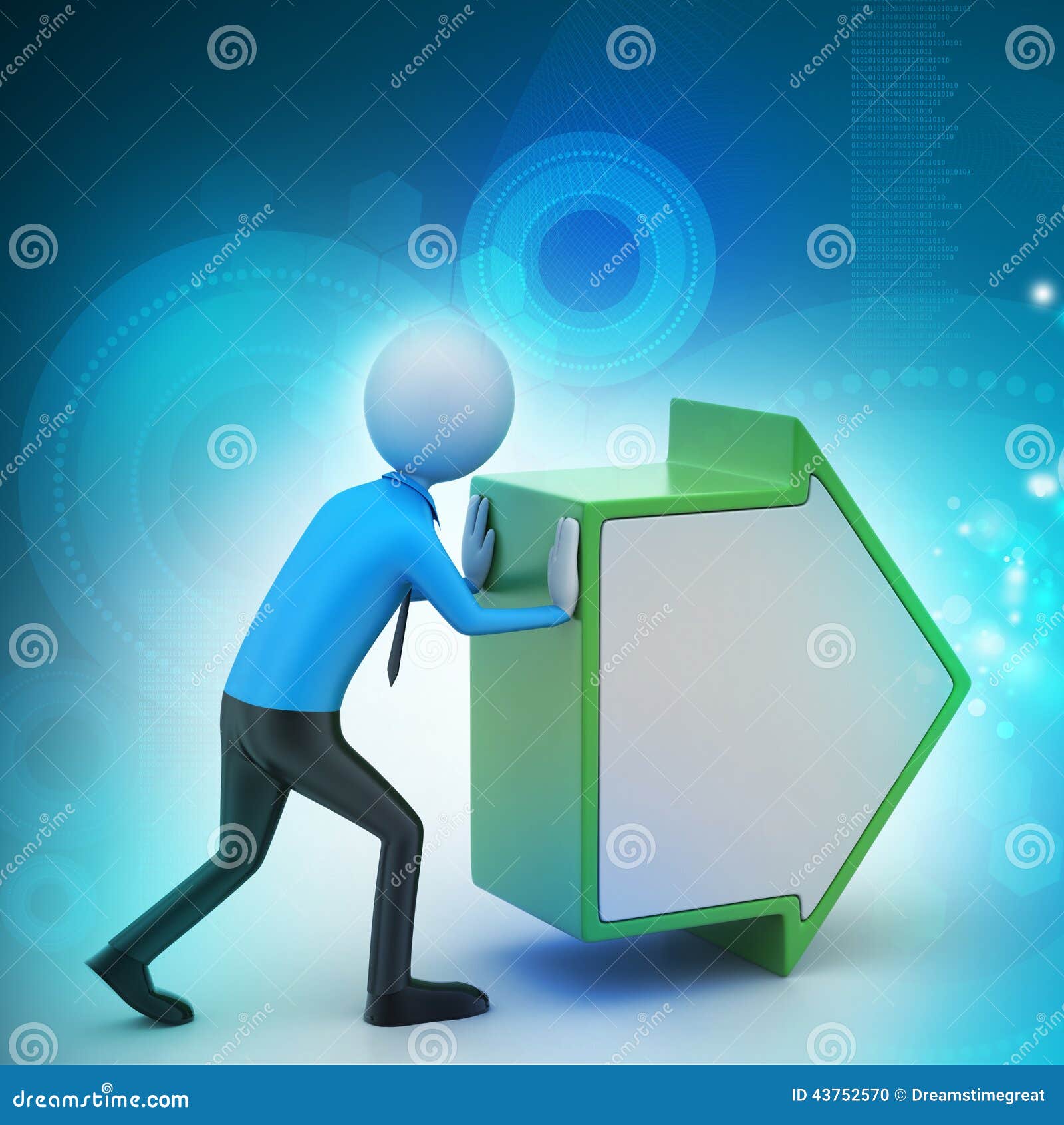 Man Pushing Arrow Stock Illustrations – 503 Man Pushing Arrow Stock ...