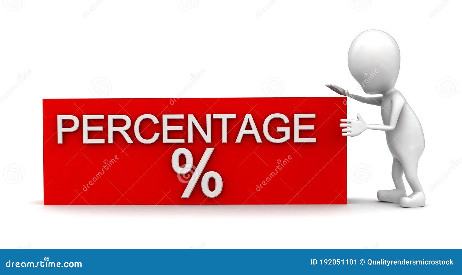 Rectangular Percentage Infographic Chart Design Template Cartoon Vector ...