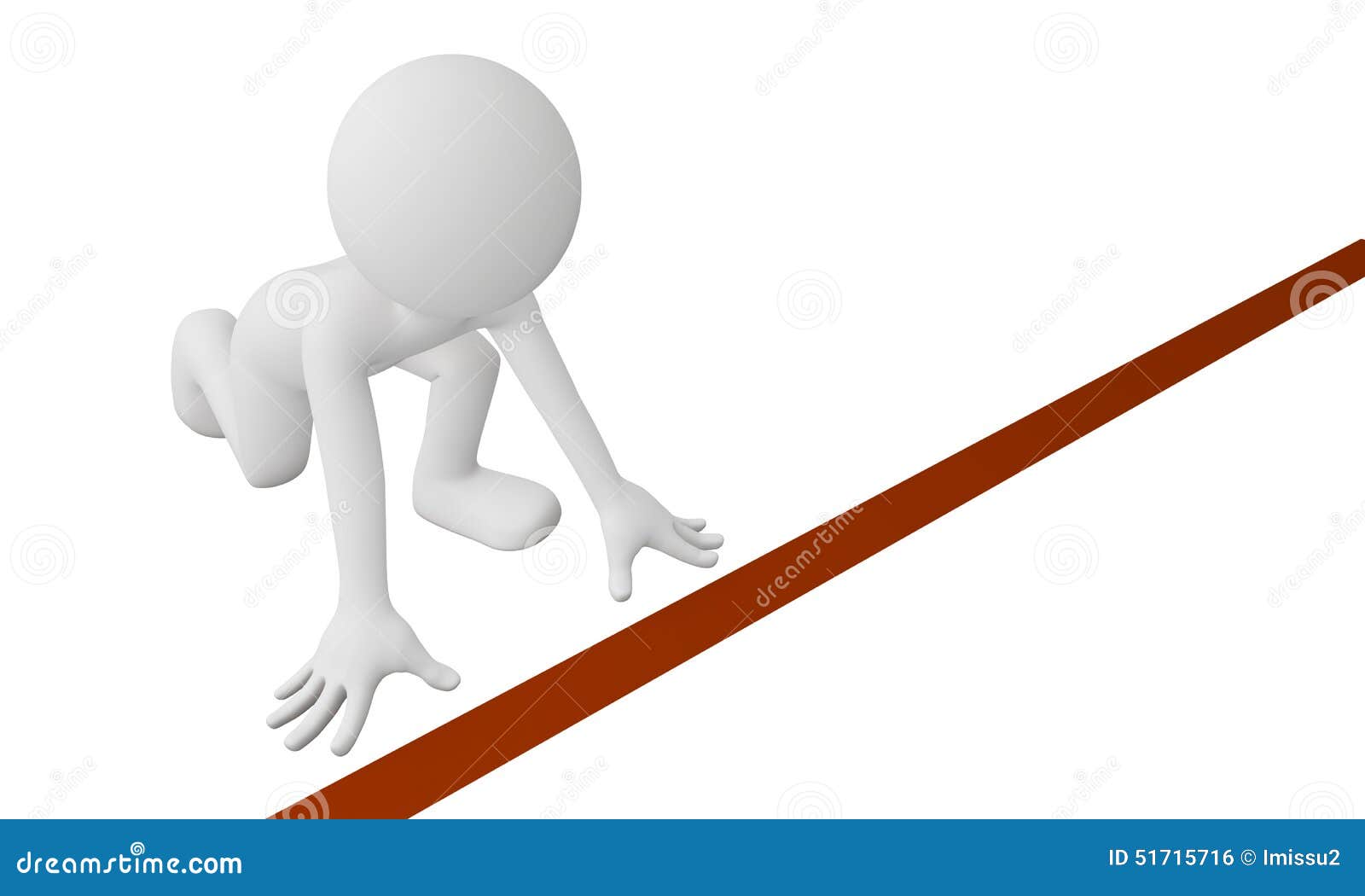 3d Man Start Concept Stock Illustrations – 2,281 3d Man Start Concept ...