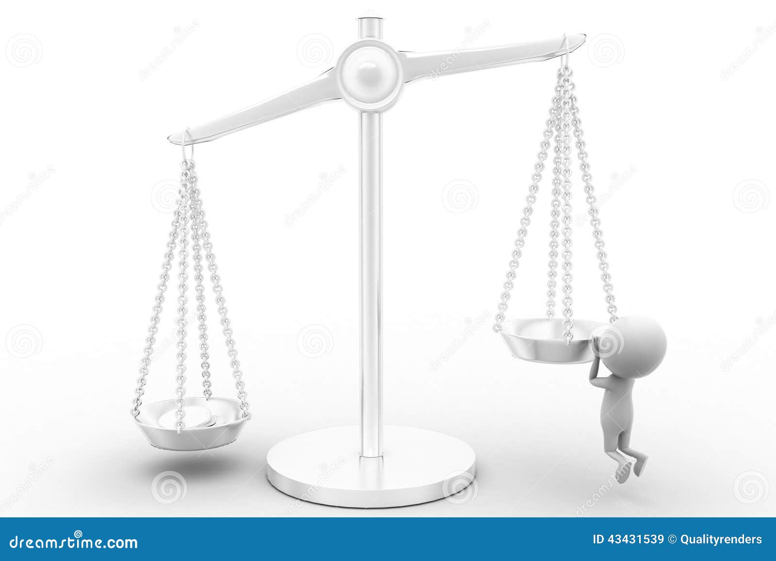 3d Man Scale stock illustration. Illustration of court - 43431539
