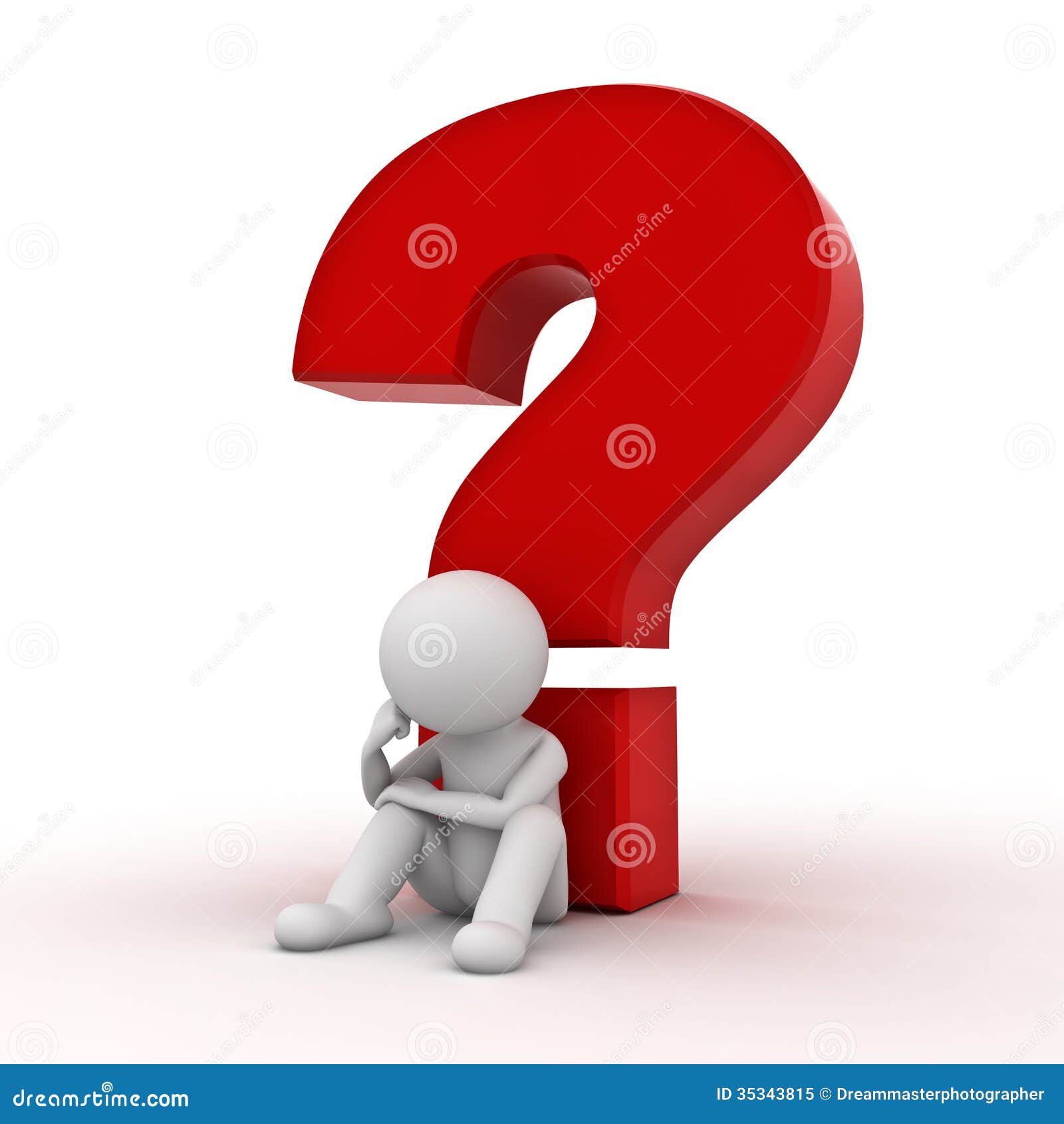 Clipart question guy