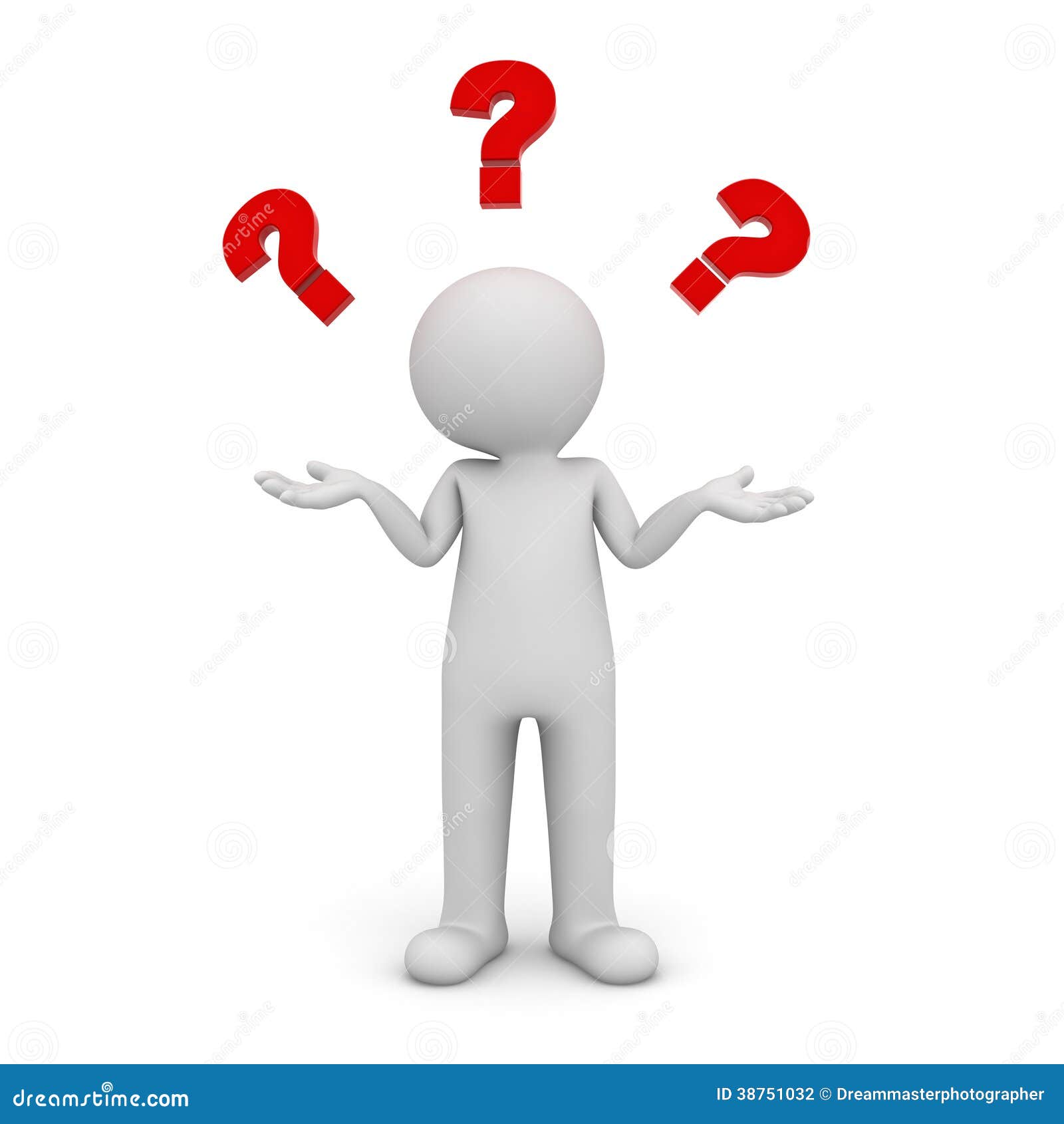 Clueless Person Clipart