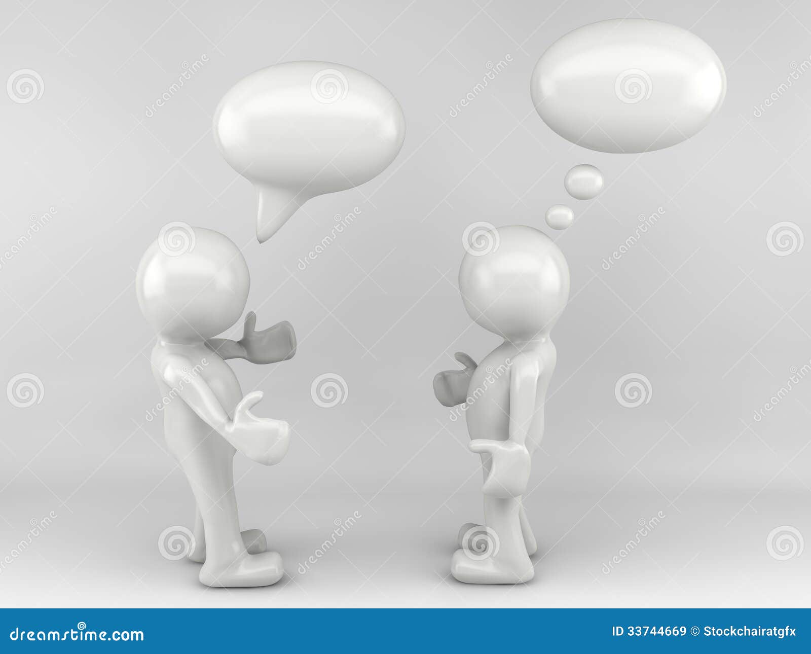 3D man talking stock illustration. Illustration of information - 33744669