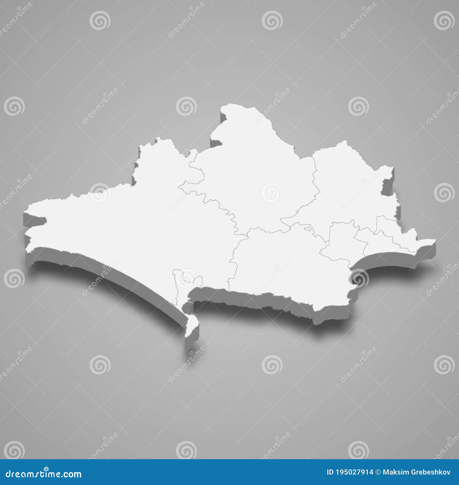 Dorset County Silhouette Map Vector Illustration | CartoonDealer.com ...