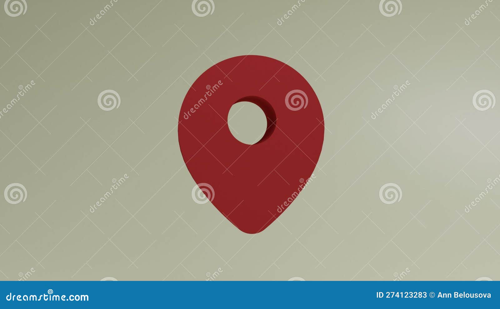 3d Marker Image Point Geolocation Marker Gps Stock Illustration ...
