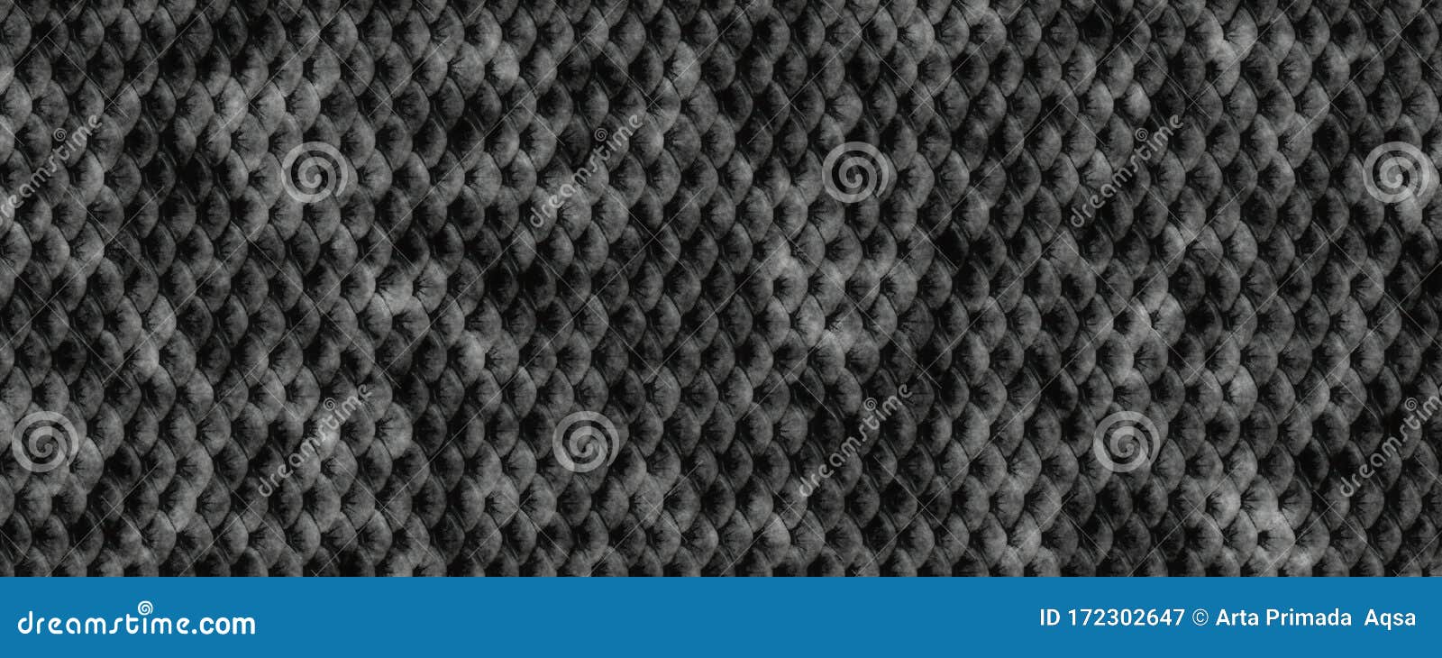 Black Fish Skin Texture Pattern Background Stock Illustration ...