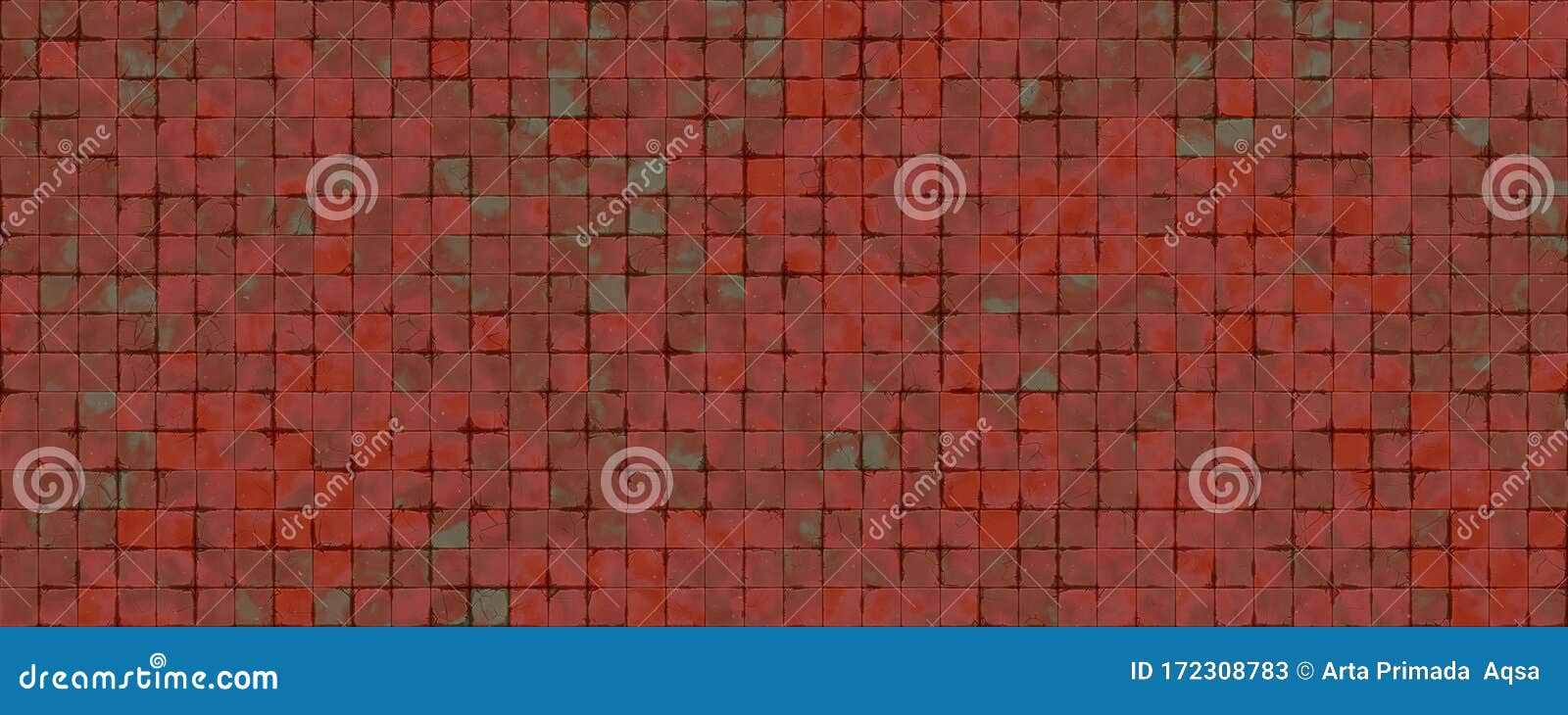 3d Material Cartoon Style Red Flooring Stock Illustration ...