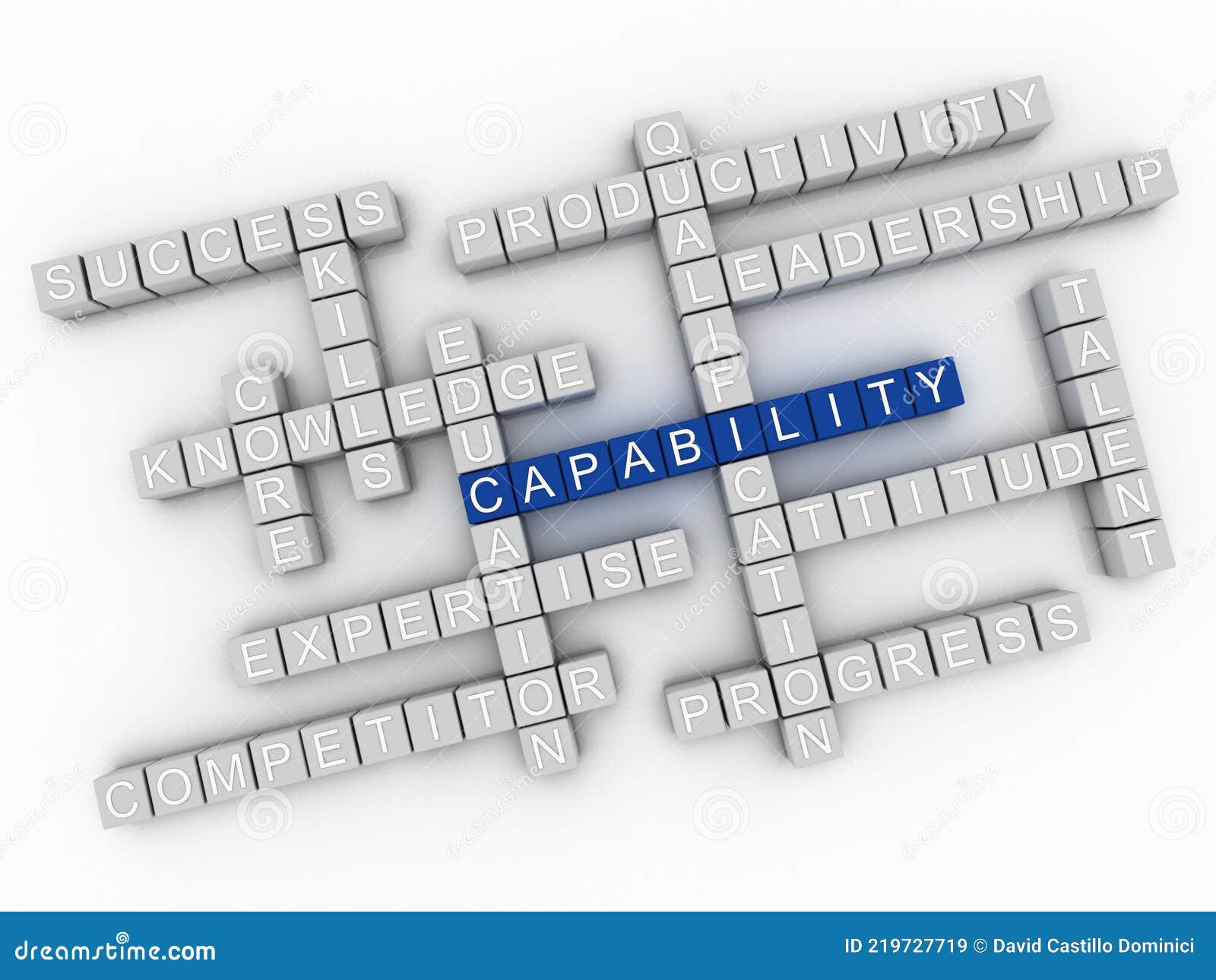 3d Max Capability Word Cloud Concept Stock Illustration - Illustration ...