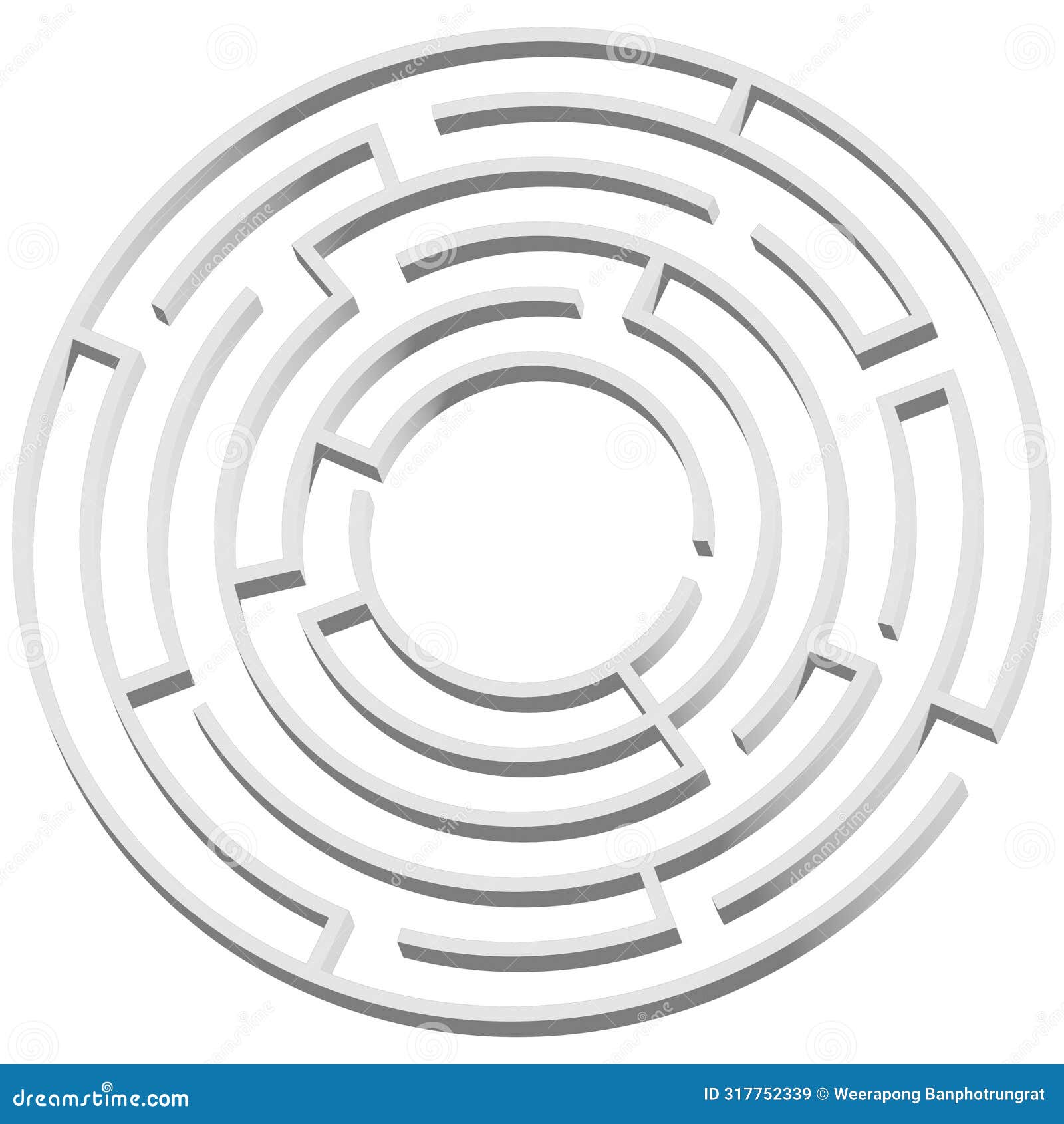 3d Maze Conundrum for Challenge the Kids, Labyrinth for Finding the ...