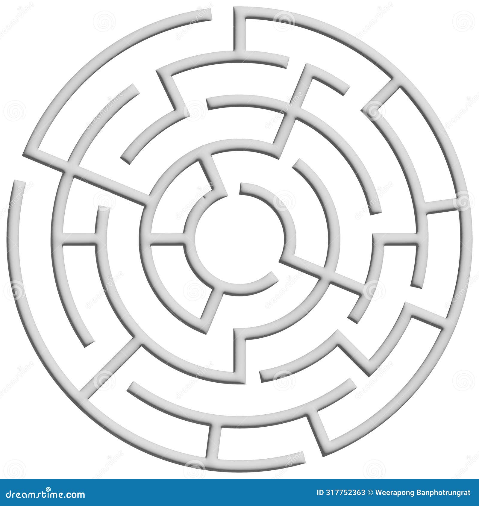 3d Maze Conundrum for Challenge the Kids, Labyrinth for Finding the ...