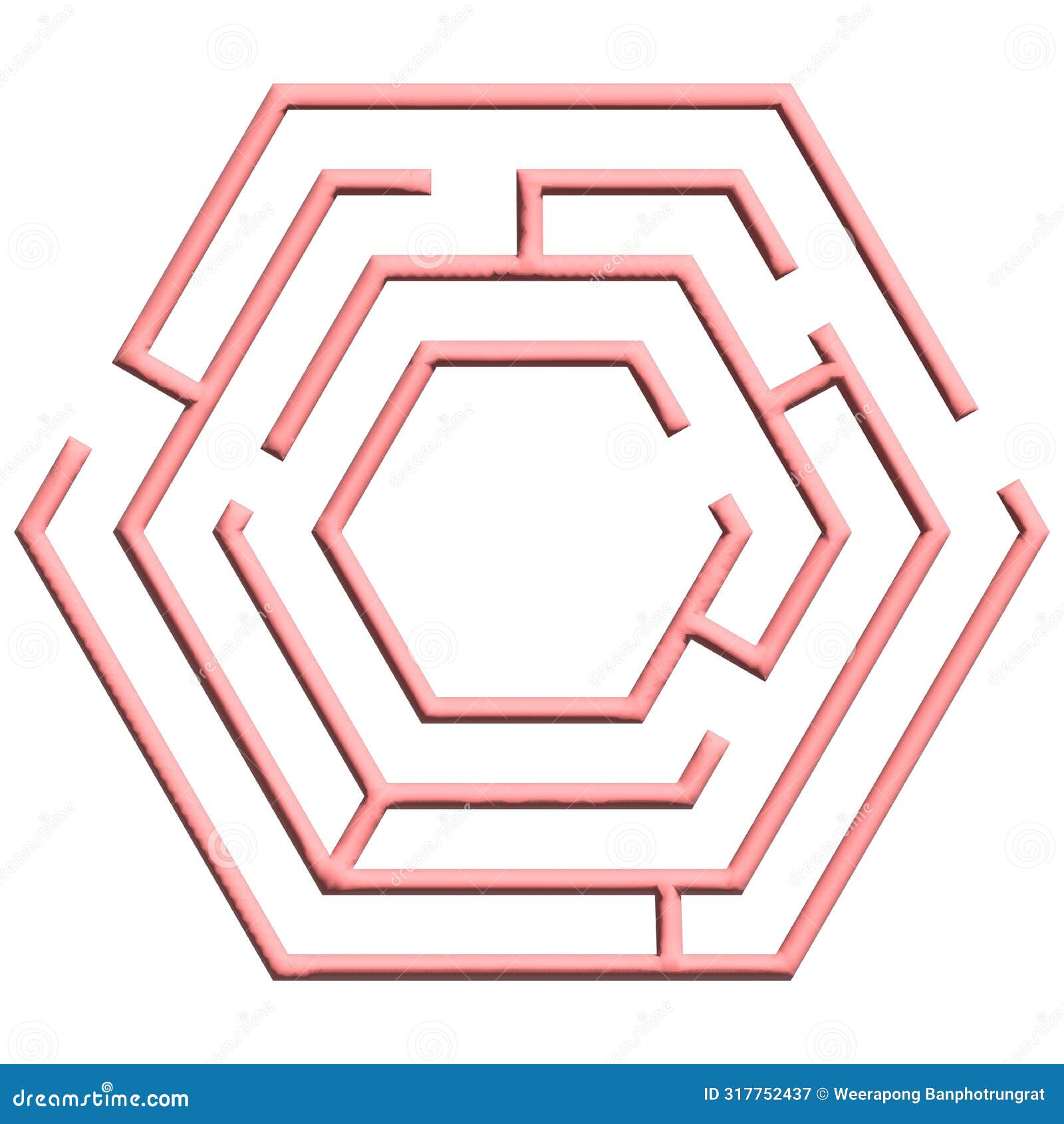 3d Maze Conundrum for Challenge the Kids, Labyrinth for Finding the ...