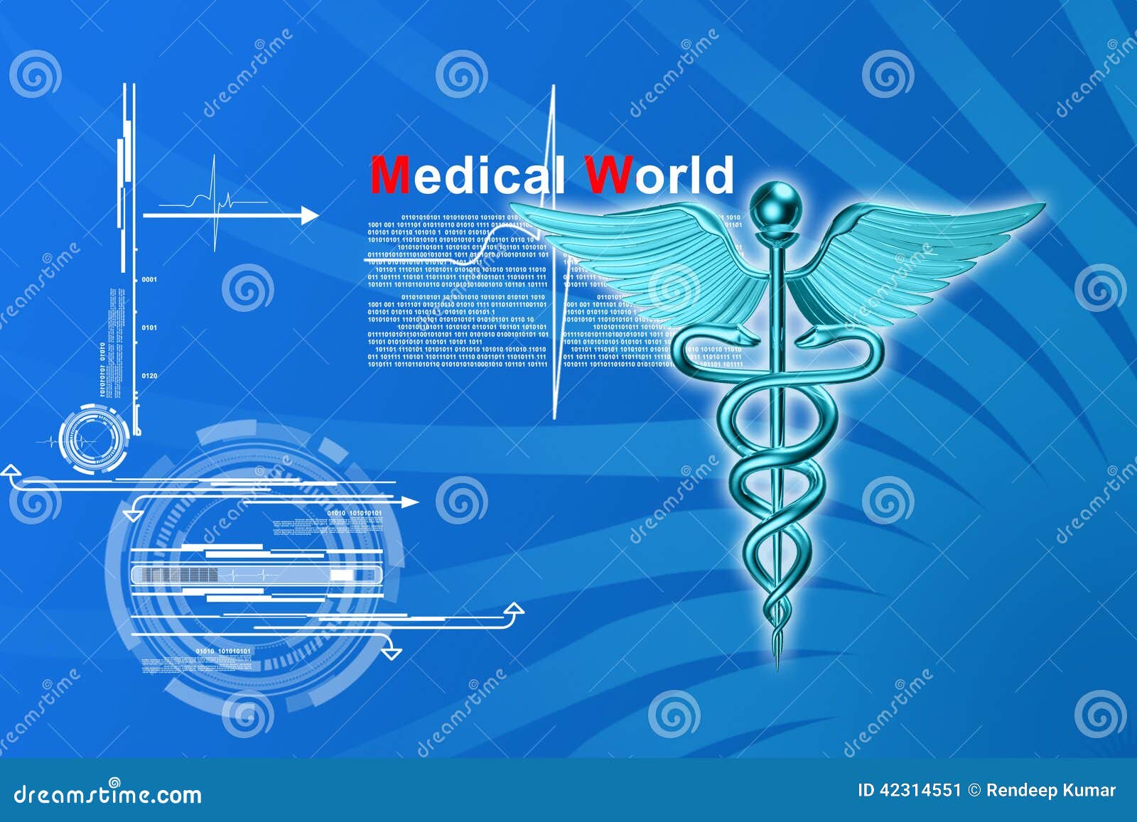 3d medical logo stock illustration. Illustration of medicine - 42314551