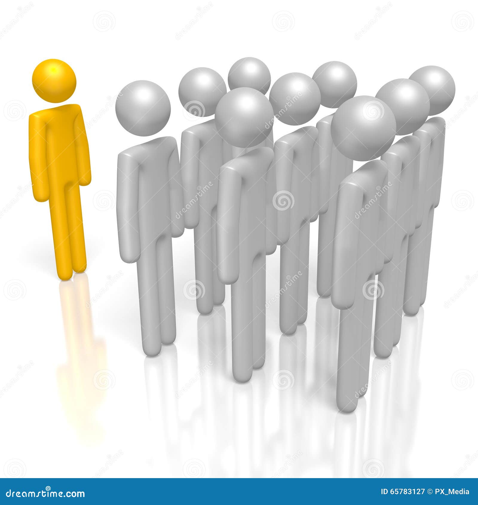 3D meeting concept stock illustration. Illustration of team - 65783127