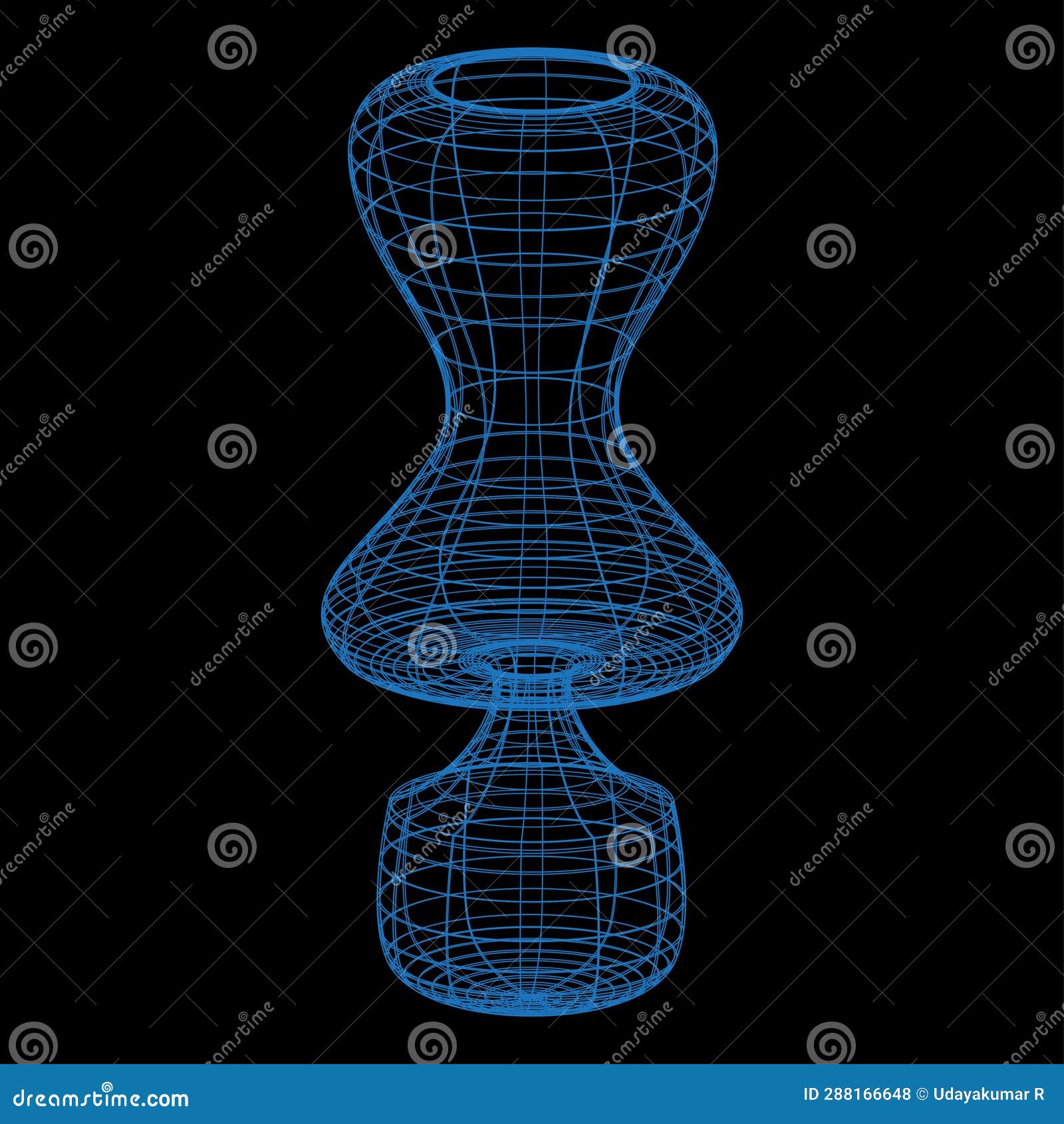 3d Mesh Grid Net Wire Frame Vector Lines Illustration 3d Wireframe