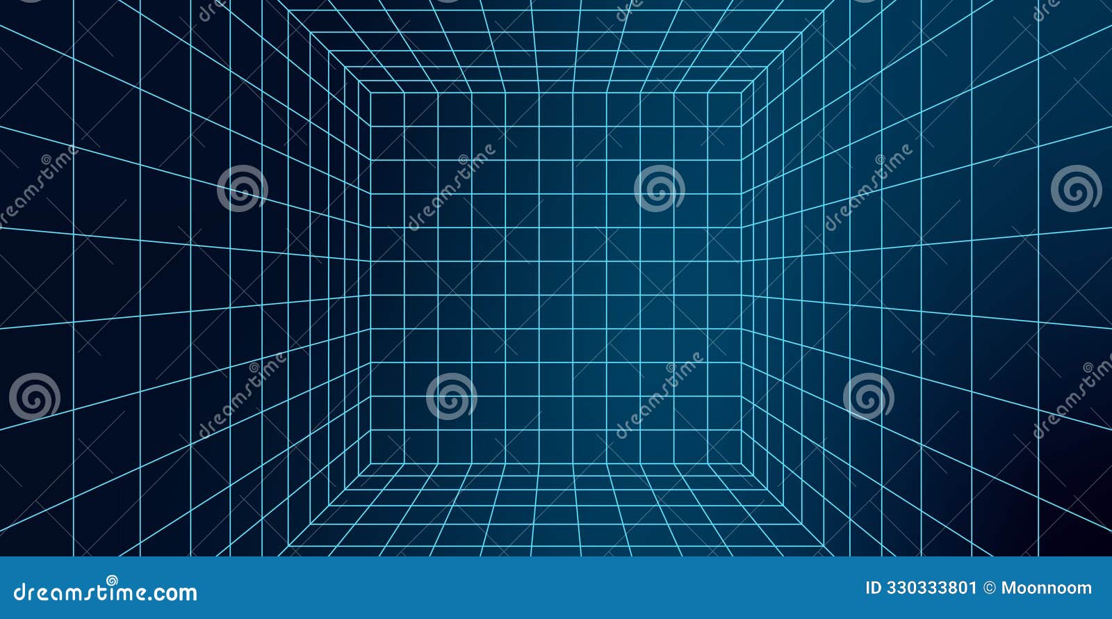 3D Mesh Grid Wireframe Structure Cartoon Vector | CartoonDealer.com ...