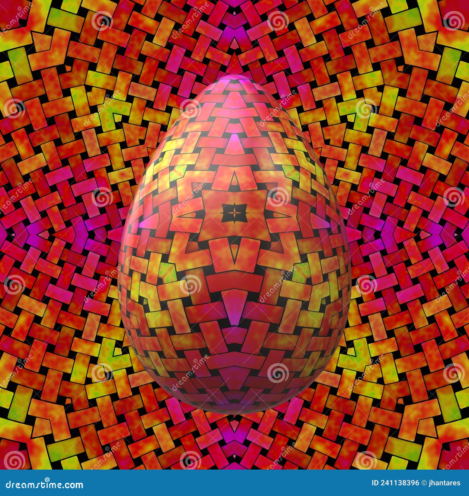 3d Mesh Texture Egg Graphic Stock Illustration - Illustration of color ...