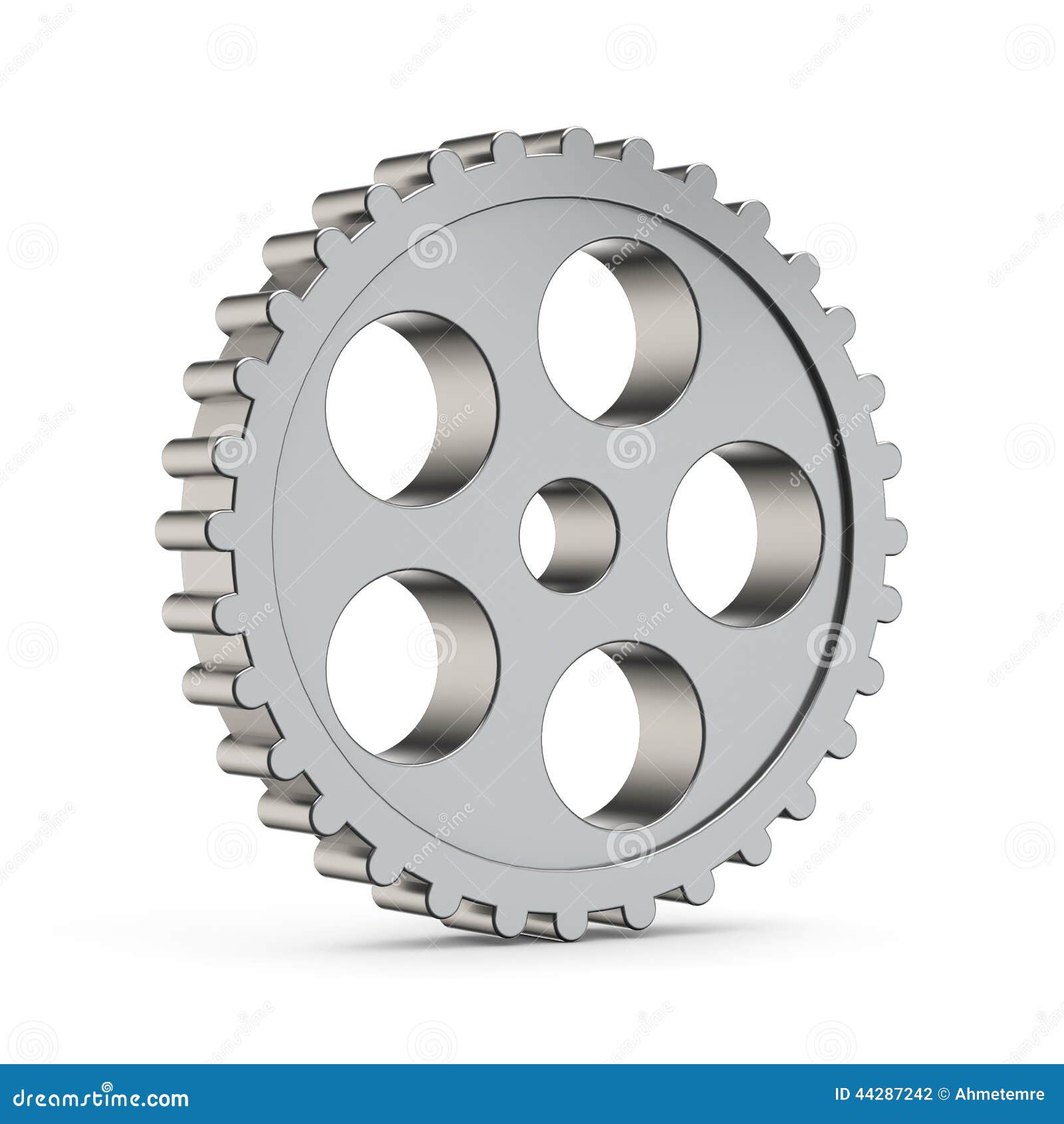 3d metal cog gear stock illustration. Illustration of cogwheel - 44287242