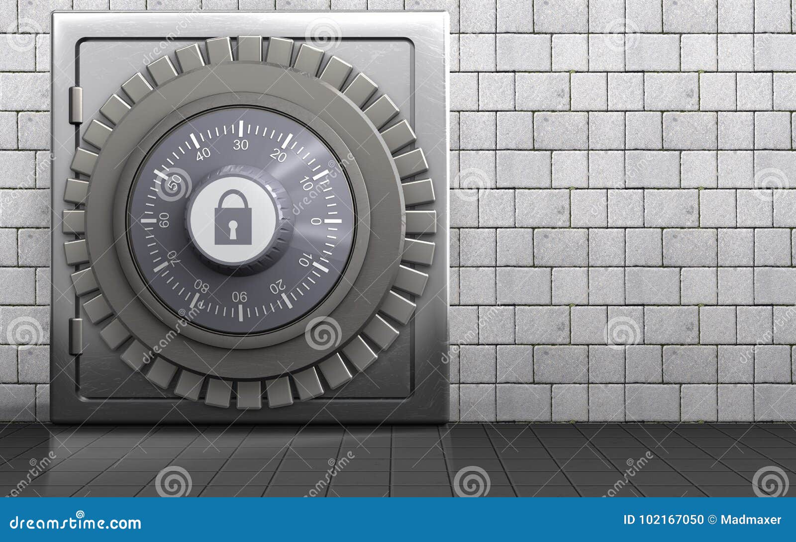 3d metal safe metal safe stock illustration. Illustration of metal ...