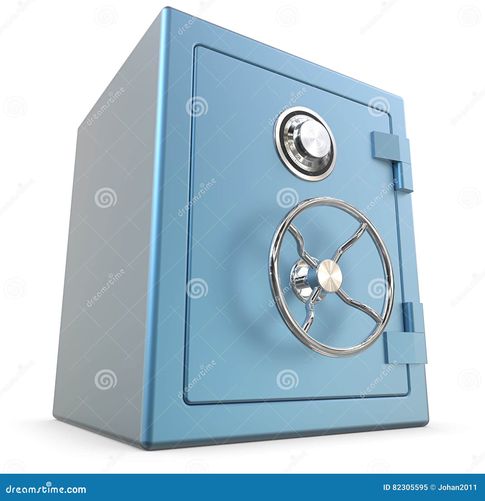 3D metal safe stock illustration. Illustration of lock - 82305595