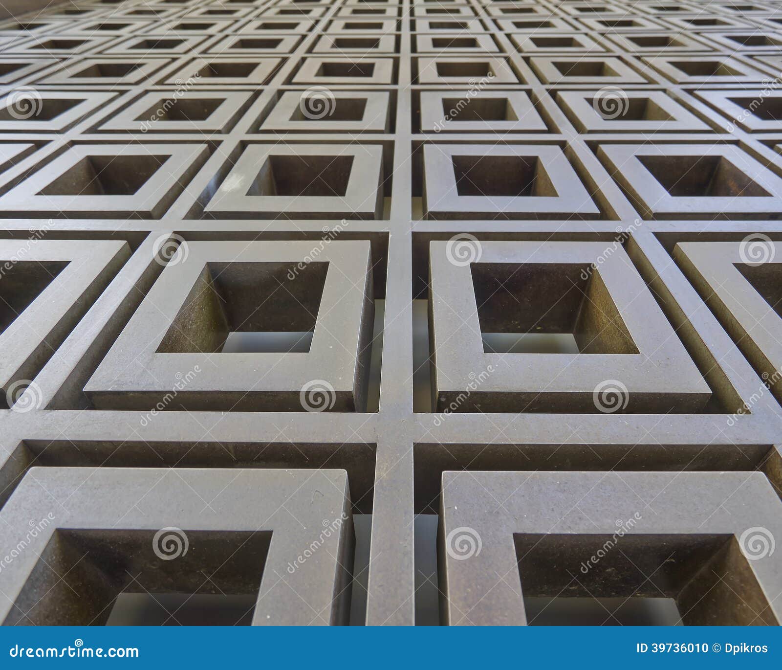 3d Metallic Abstract Pattern Stock Photo - Image of construction ...