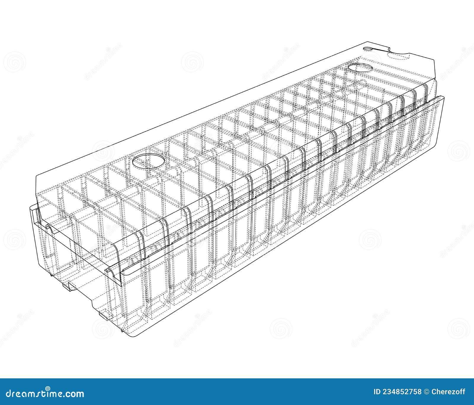 3D Microchip. 3d Illustration Stock Illustration - Illustration of chip ...