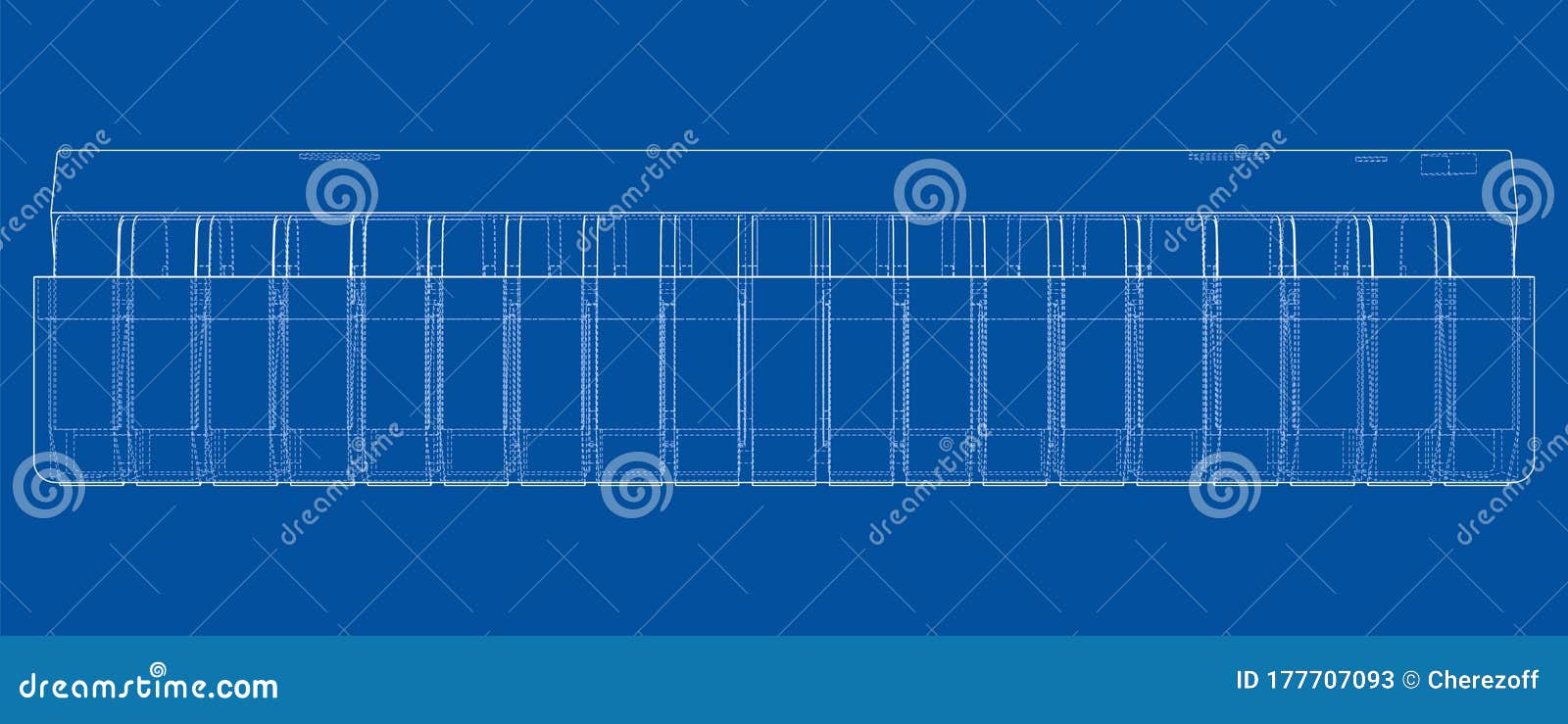 3D Microchip. Vector Rendering of 3d Stock Vector - Illustration of ...