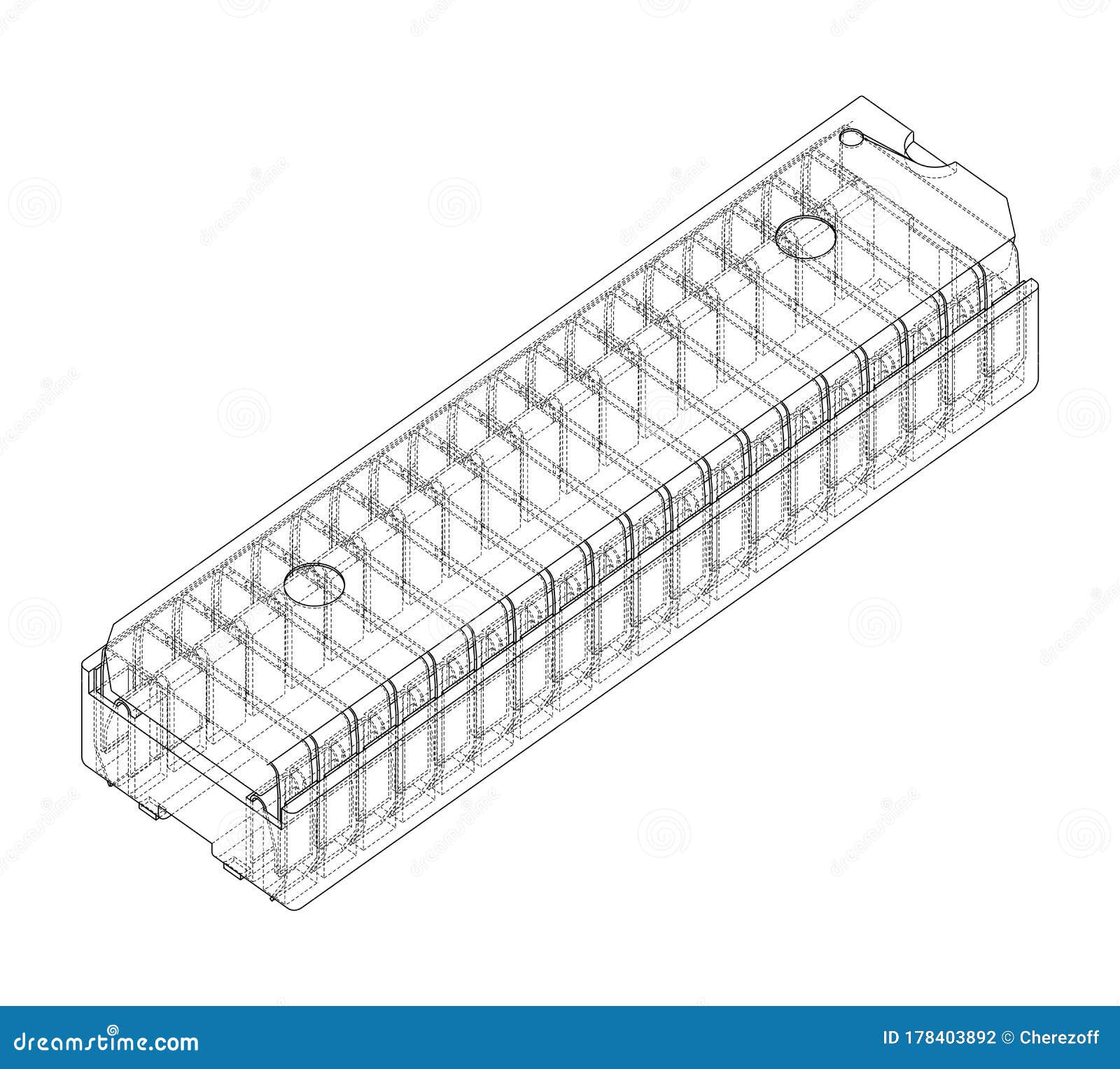 3D Microchip. Vector Rendering of 3d Stock Vector - Illustration of ...