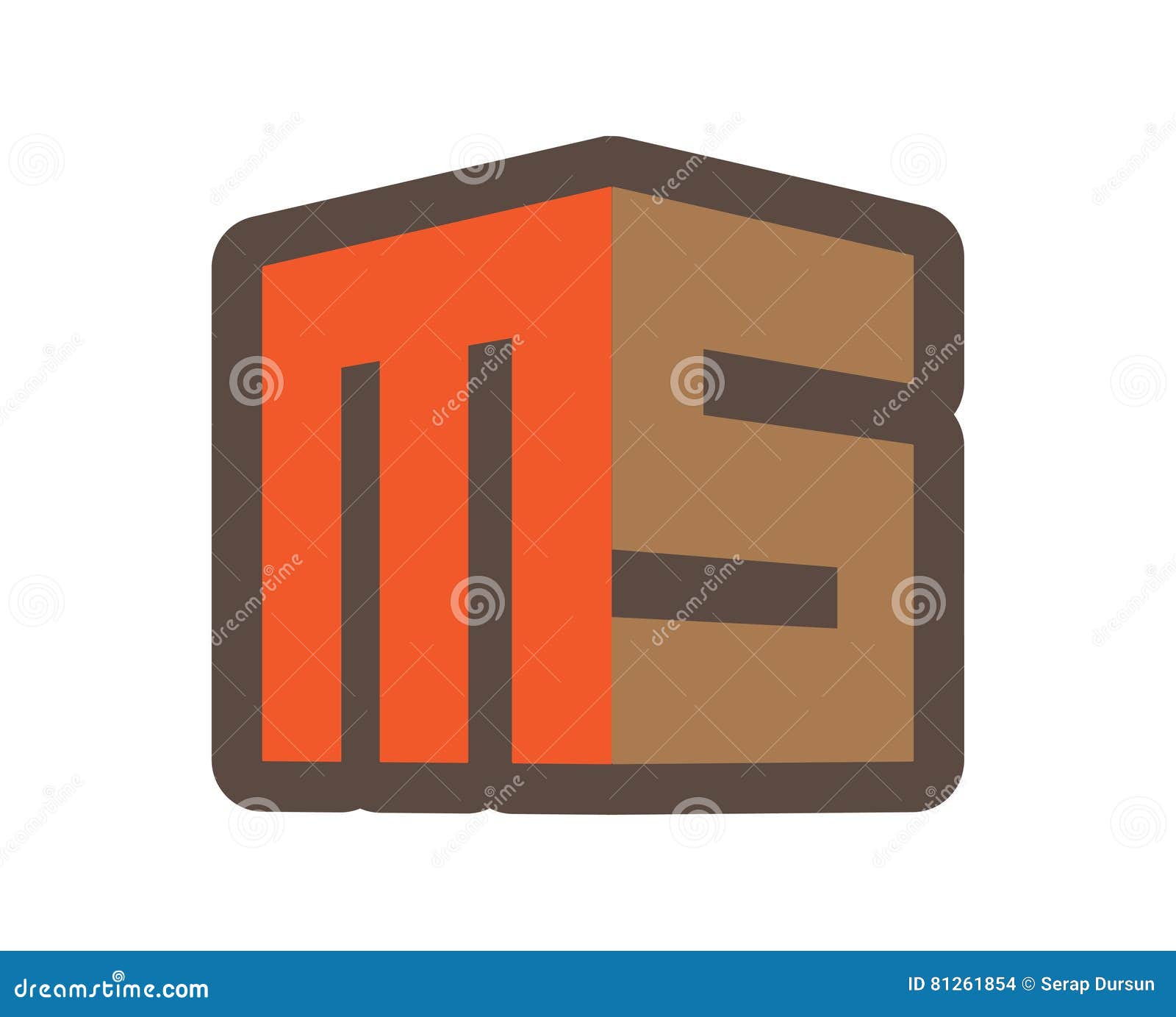 3D Milliseconde Logo Design Illustration Stock - Illustration du ...