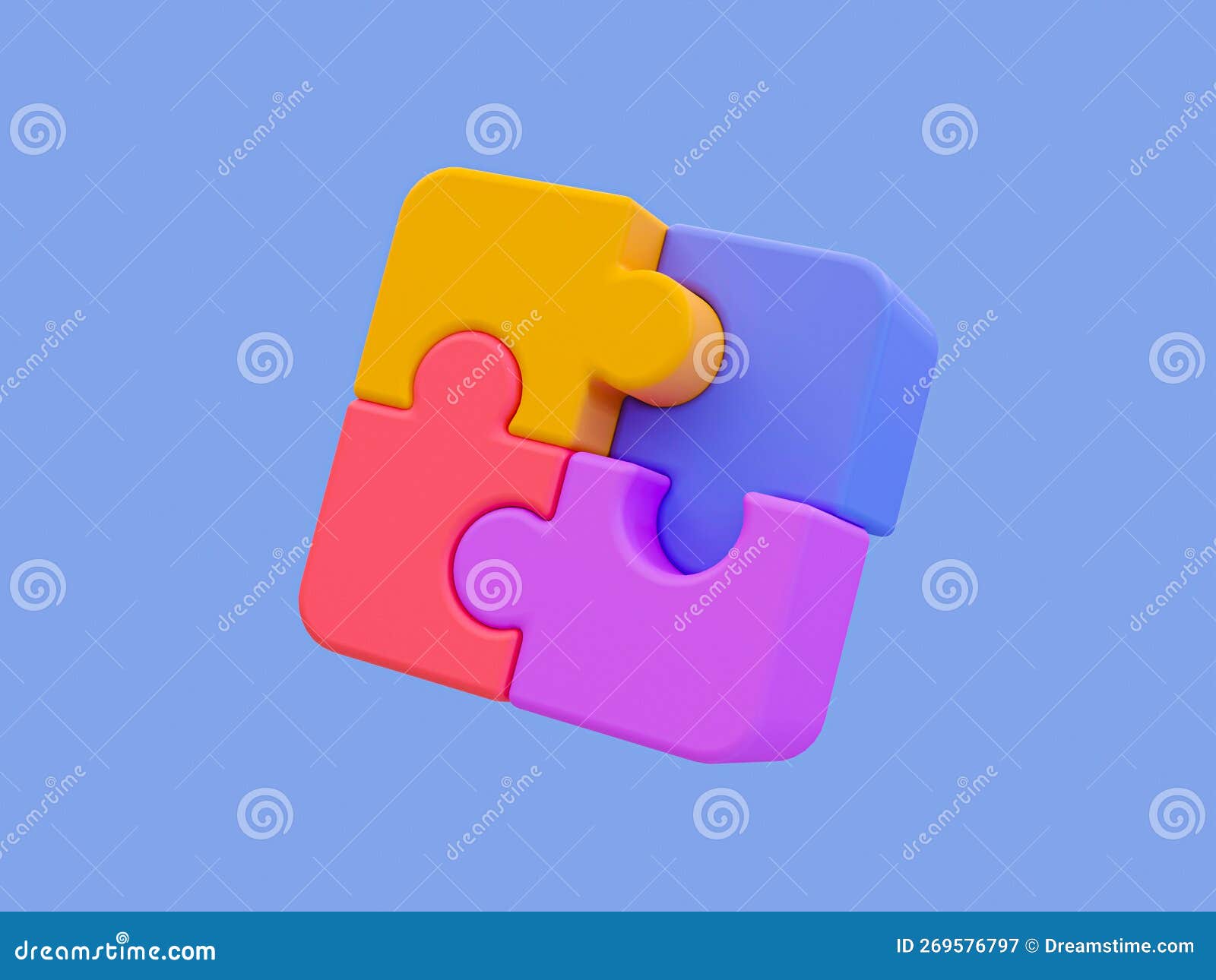 3d Minimal Jigsaw Solved. Problem-solving. Teamwork Collaboration ... 3d Minimal Jigsaw Solved. Problem-solving. Teamwork Collaboration ...