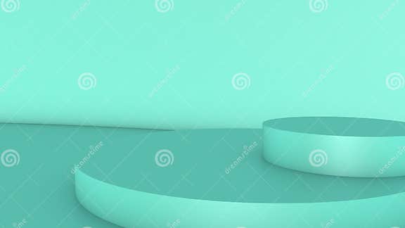 3D Mint Stand or Stand. Mocap Stock Illustration - Illustration of ...