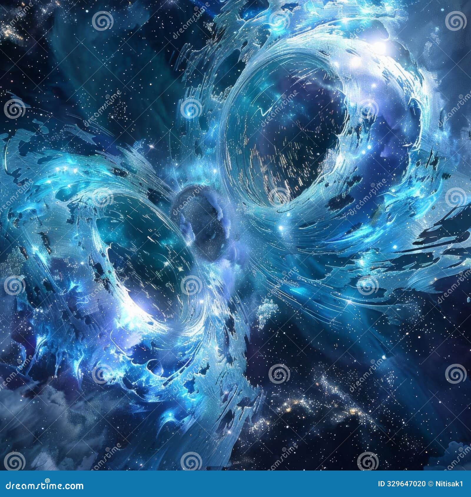 Cataclysmic Collision: Asteroid Impact On Earth In 3D Rendering With ...