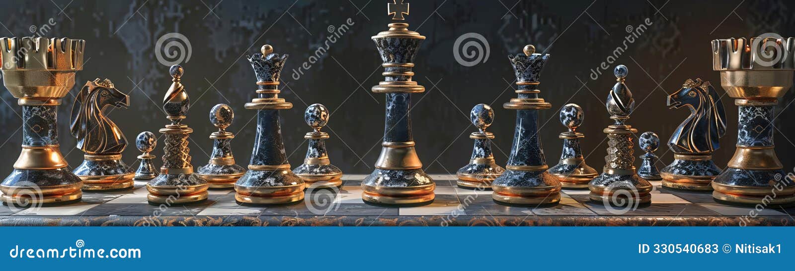 Strategic Maneuver A Man Makes A Decisive Chess Move Stock Photo ...