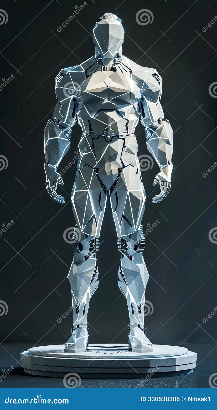 3D Model Abstract Art of Cybersecurity Abstract Command Center with ...