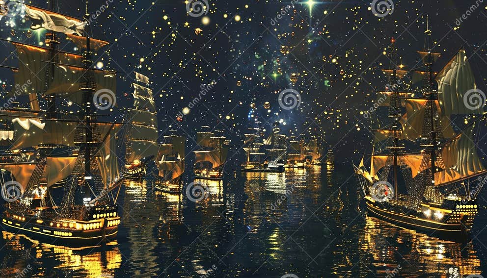 3D Model Abstract Art of Deep Space Exploratory Abstract Celestial ...