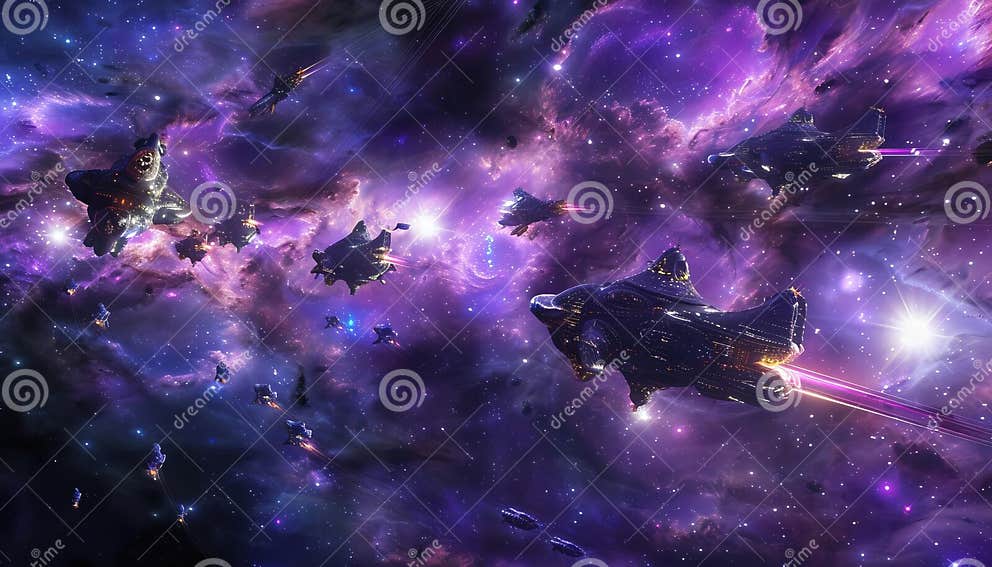 3D Model Abstract Art of Deep Space Exploratory Abstract Celestial ...