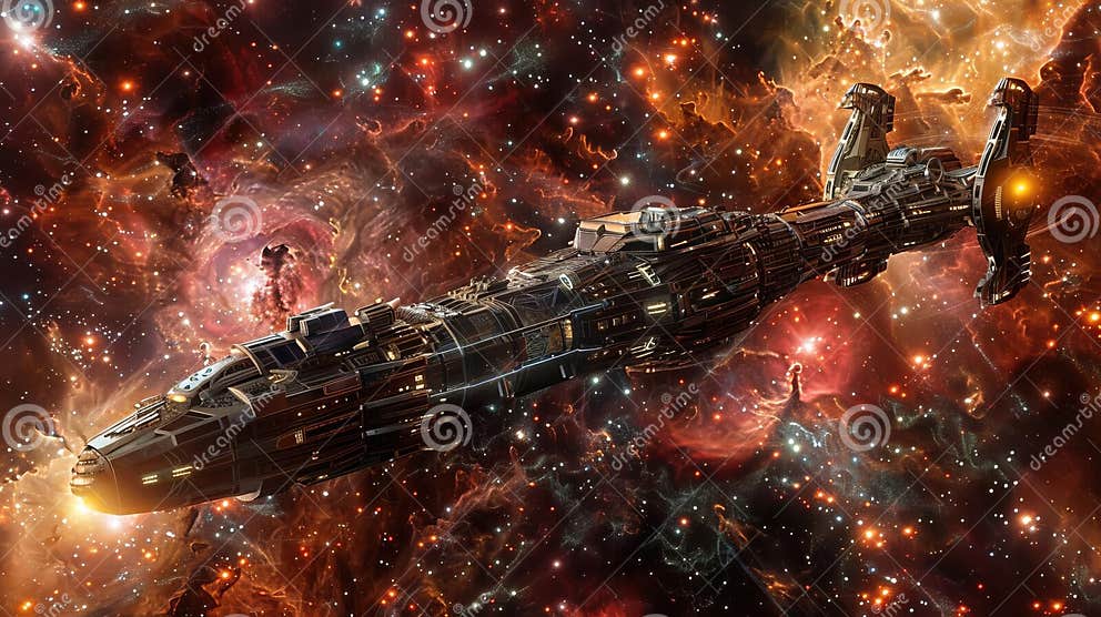 3D Model Abstract Art of Deep Space Exploratory Abstract Celestial ...