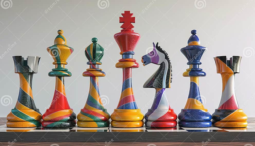 3D Model Abstract Art of Multidimensional Abstract Strategic Vision ...