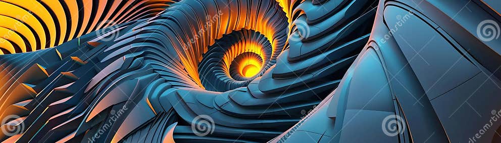 3D Model Abstract Art of Multidimensional Abstract Strategic Vision ...