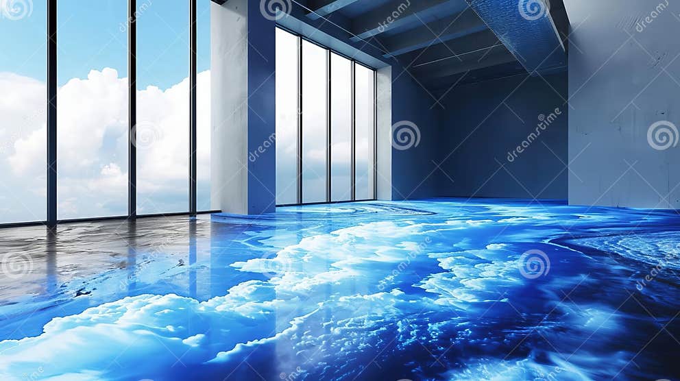 3D Model Abstract Art of Abstract Weather Conditions Visualization ...