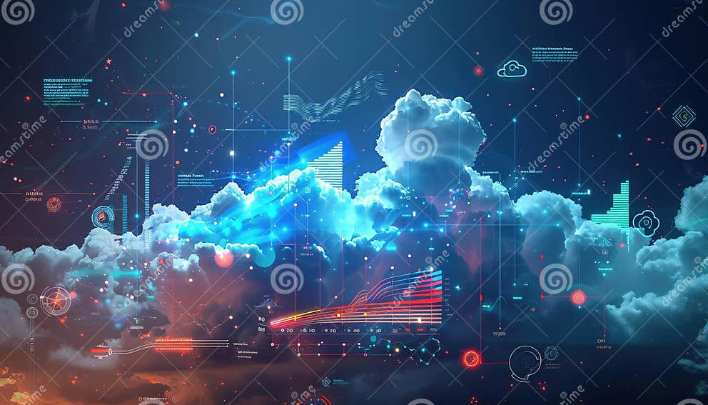 3D Model Abstract Art of Abstract Weather Forecast System with ...