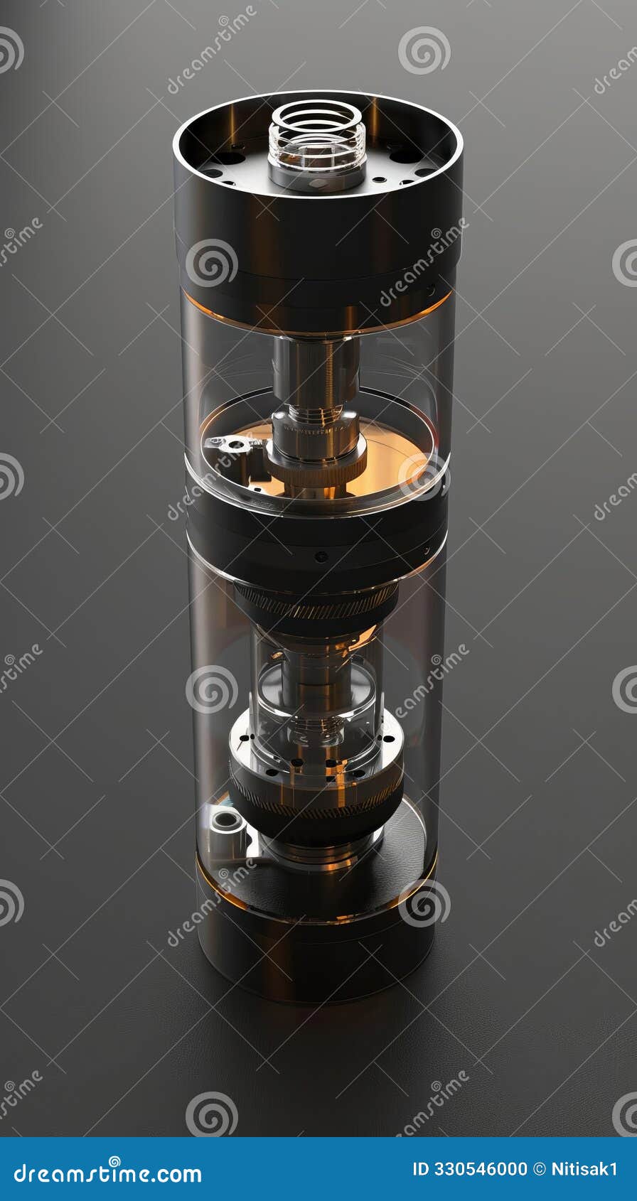 3D Model of Adjustable Airflow Vape Tanks for Optimal Heat Distribution ...