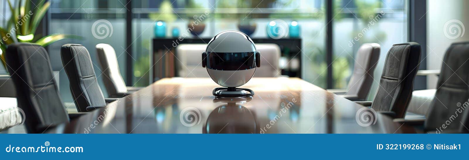 3D Model of an AI Robot Assisting in a Futuristic Conference Room Stock ... 3D Model of an AI Robot Assisting in a Futuristic Conference Room Stock ...