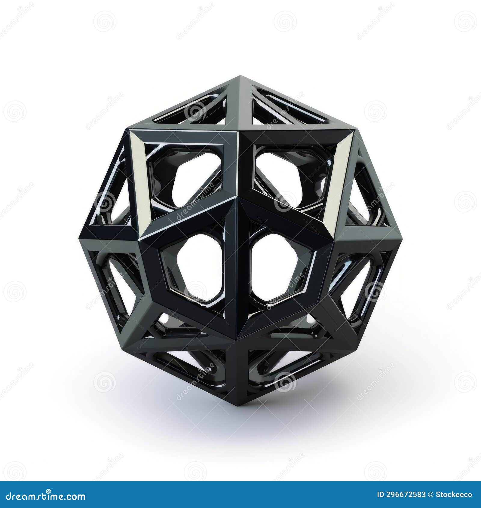 Metallic Black Sphere: Multifaceted Geometry with Precisionism ...