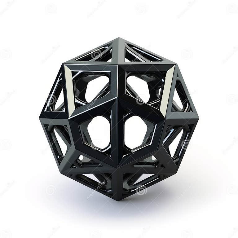 Metallic Black Sphere: Multifaceted Geometry with Precisionism ...