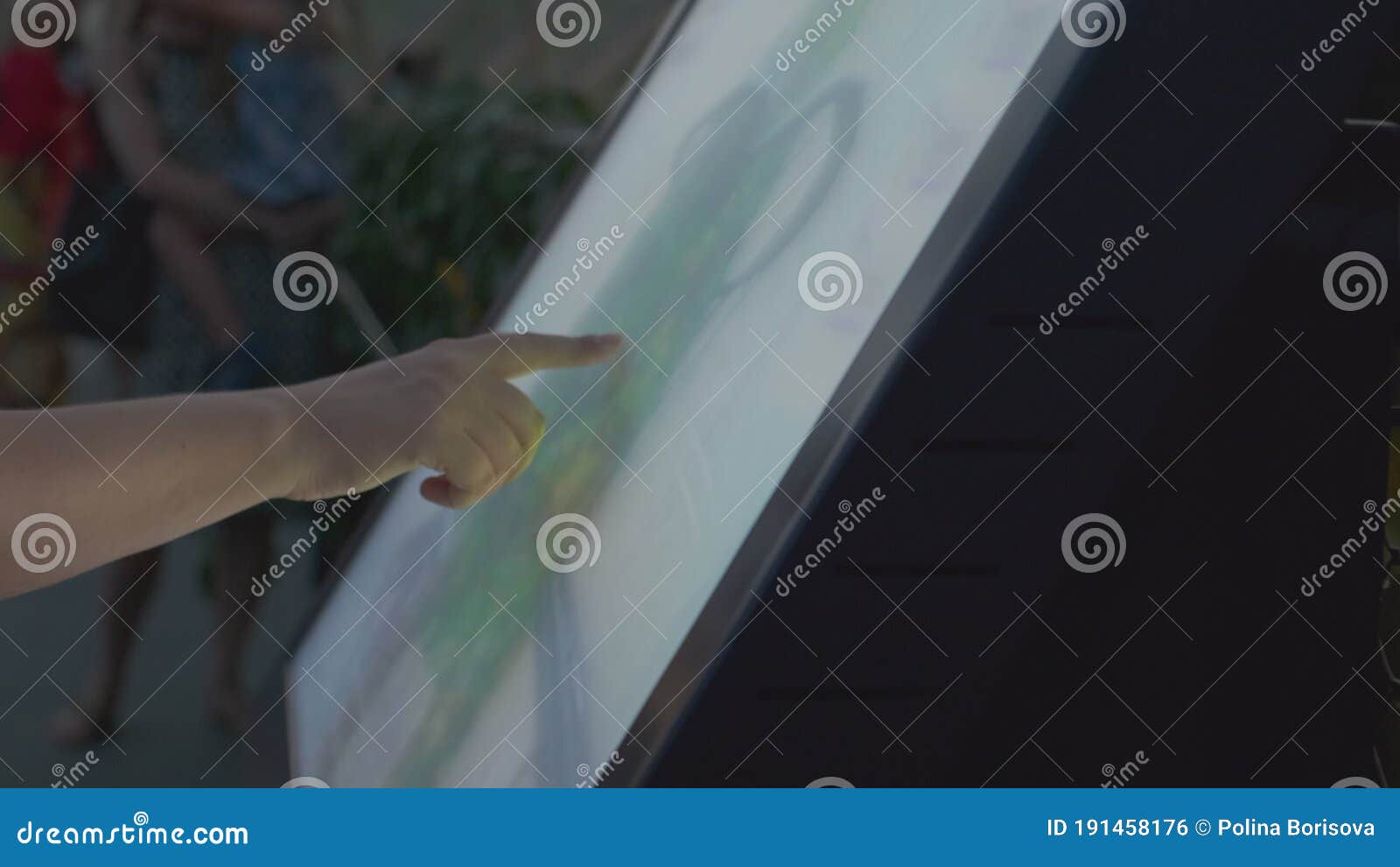 3D Model of a Building on Touchscreen Stock Footage - Video of rotate ...